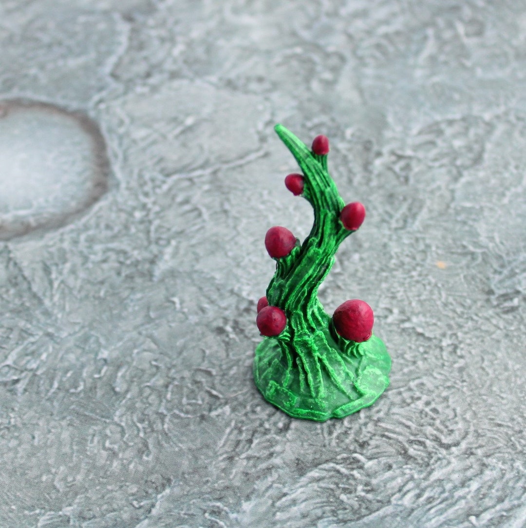 Alien Plant Painted Terrain "cnidocyte Plant" for Wargaming Like ...