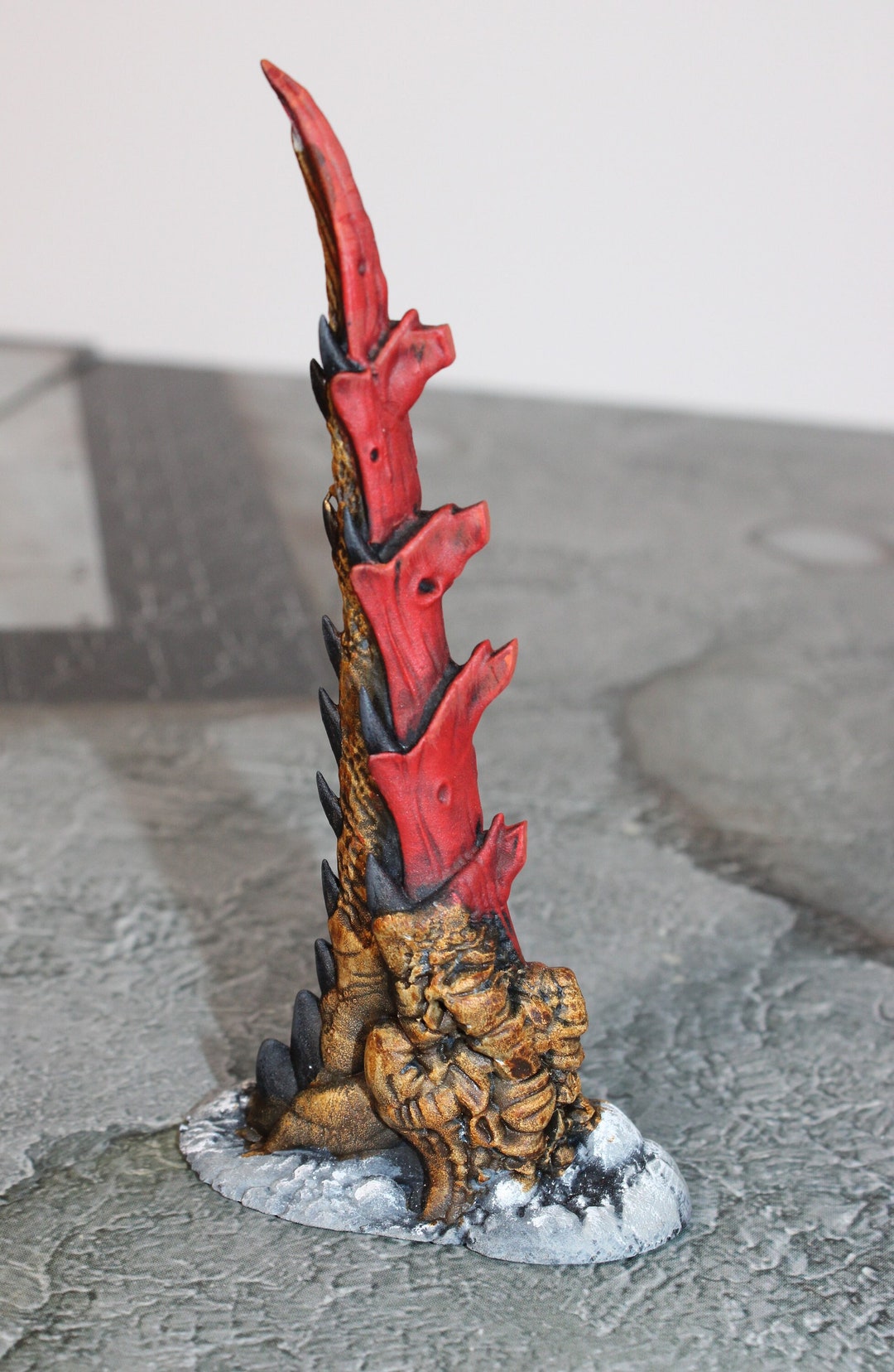Painted Alien Hive Spire D for Warhammer 40,000 With Tyranids, and for ...