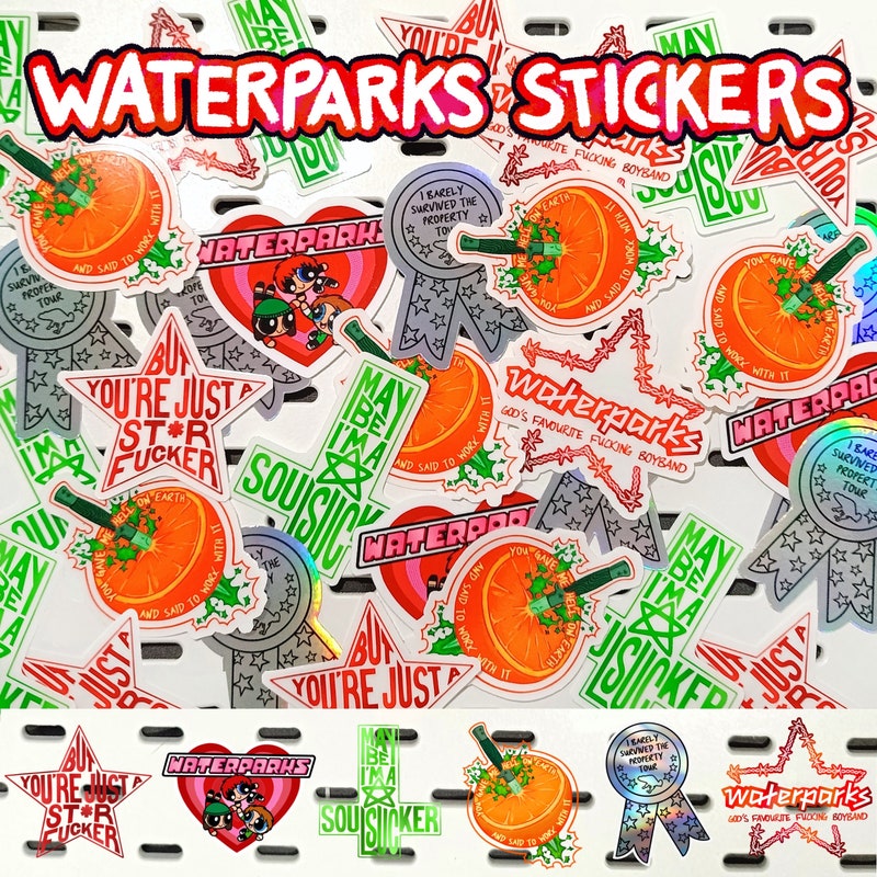 Waterparks Band Stickers - Etsy Canada