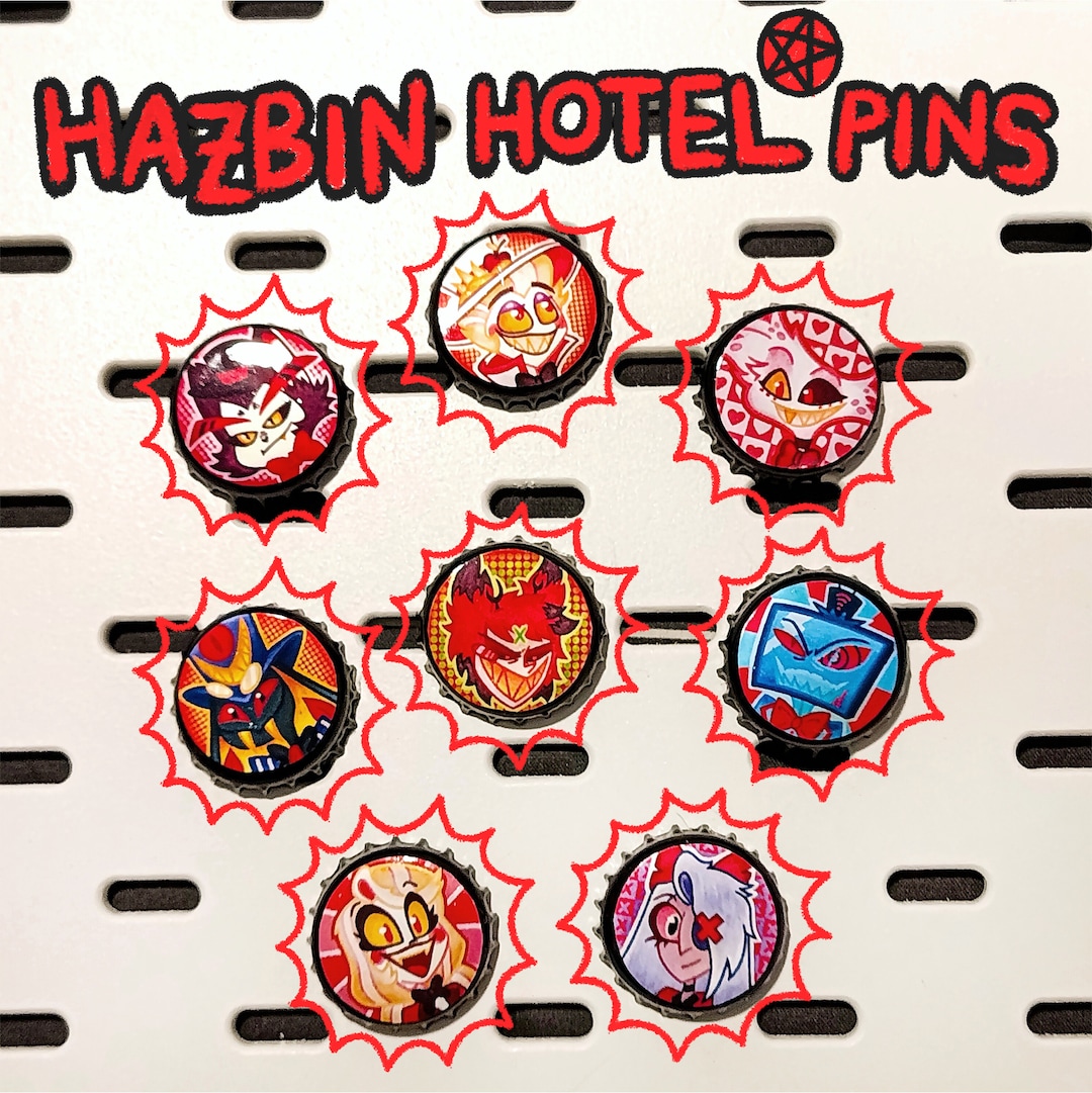Hazbin Hotel Pins - Etsy