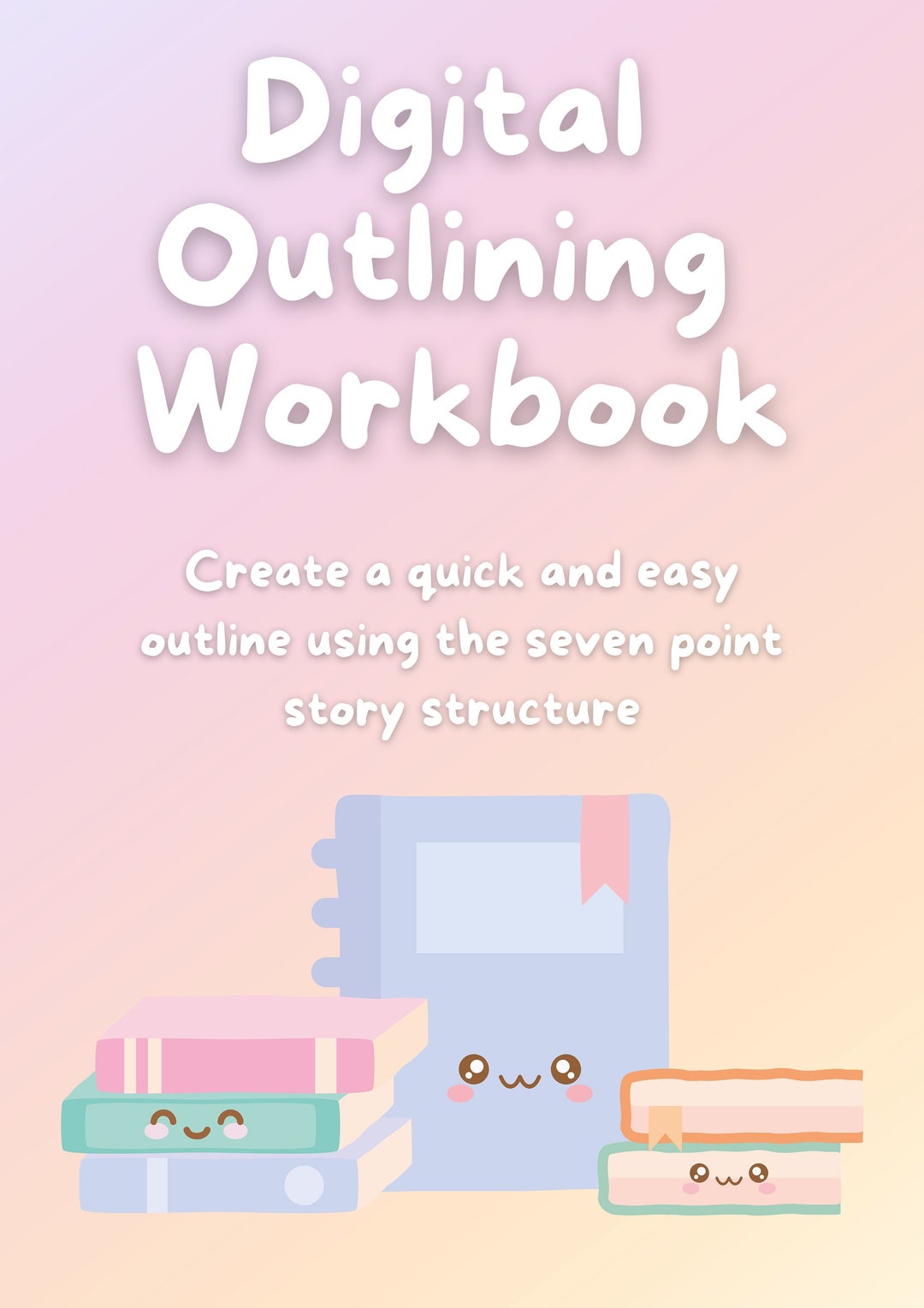 Digital Story Outlining Workbook, Novel Outlining Workbook, Tools for ...