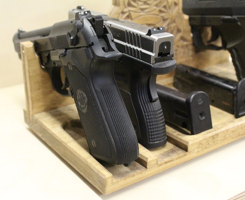 Pistol Rack, Pistol Stand, Firearm Stand, Gun Rack, Gun Cleaning, Gun ...