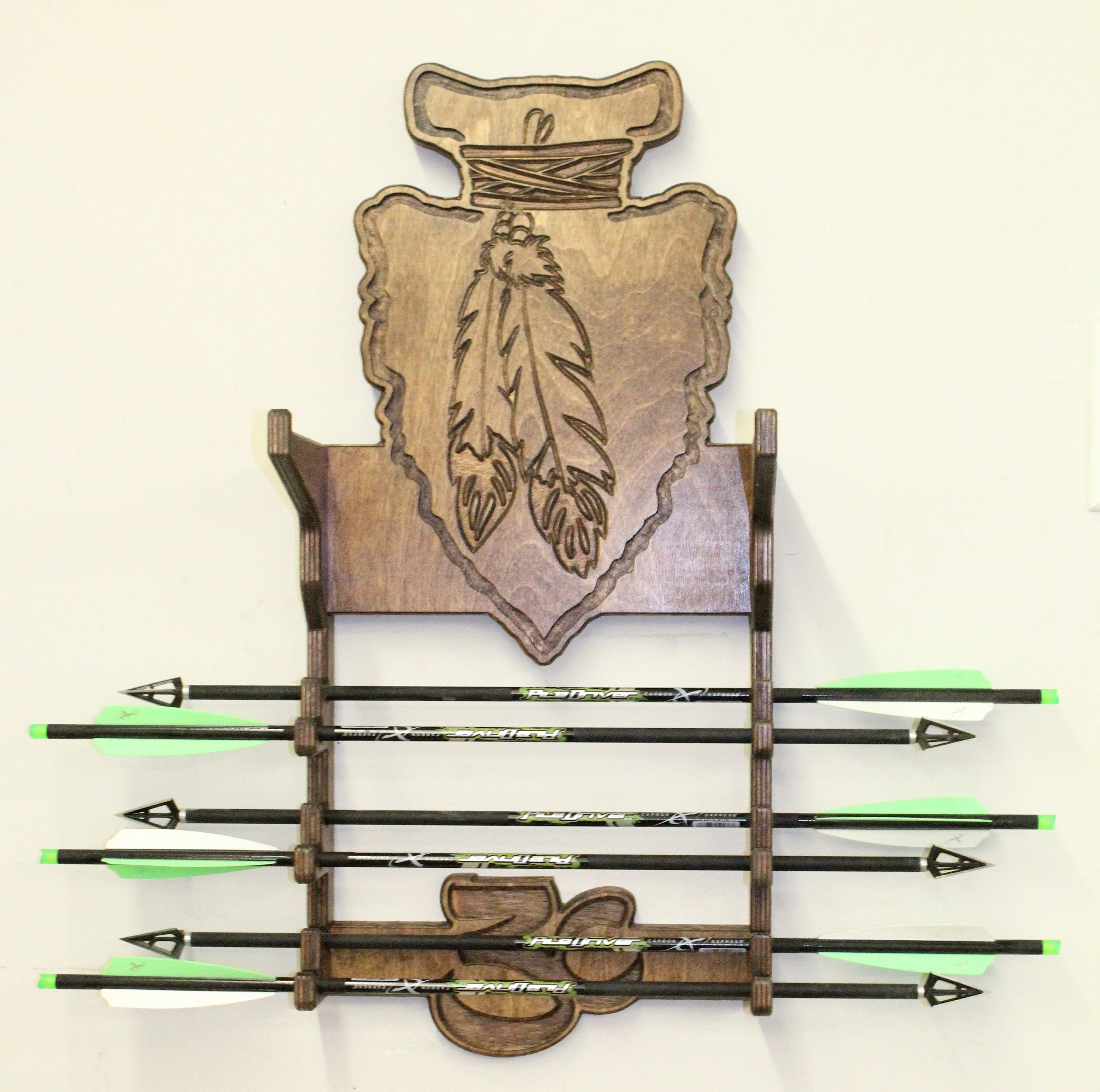 Crossbow Holder Compound Bow Holder Hanger Arrow Holder Wall Art ...