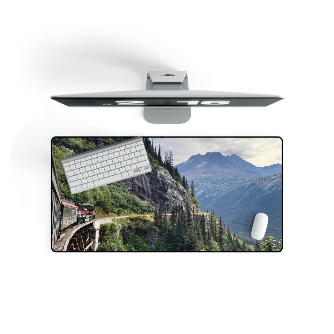 Alaska Railroad Desk Mat - Etsy