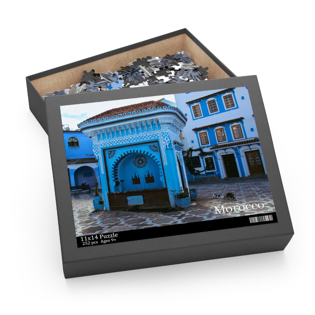 Moroccan Architecture Puzzle -252 -piece Jigsaw for Travel Lover - Etsy