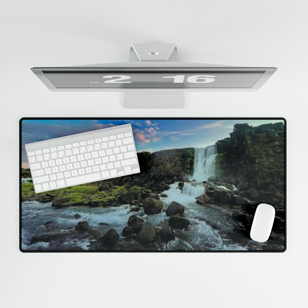 Iceland Thingvellir National Park Desk Mats - Etsy