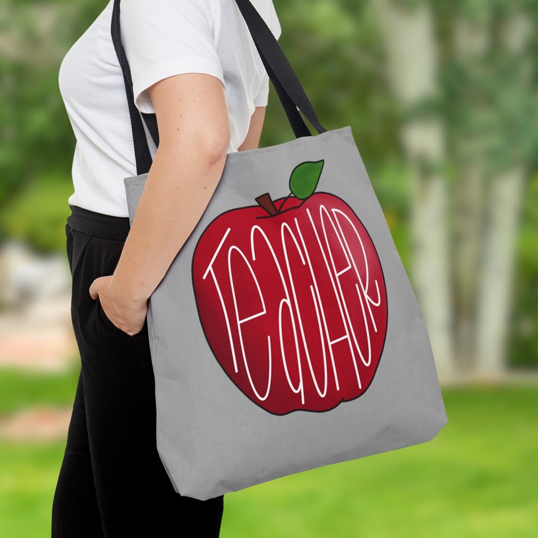 Teacher Shoulder Bag Teacher Shoulder Bag Teacher Tote Teacher Book Bag ...