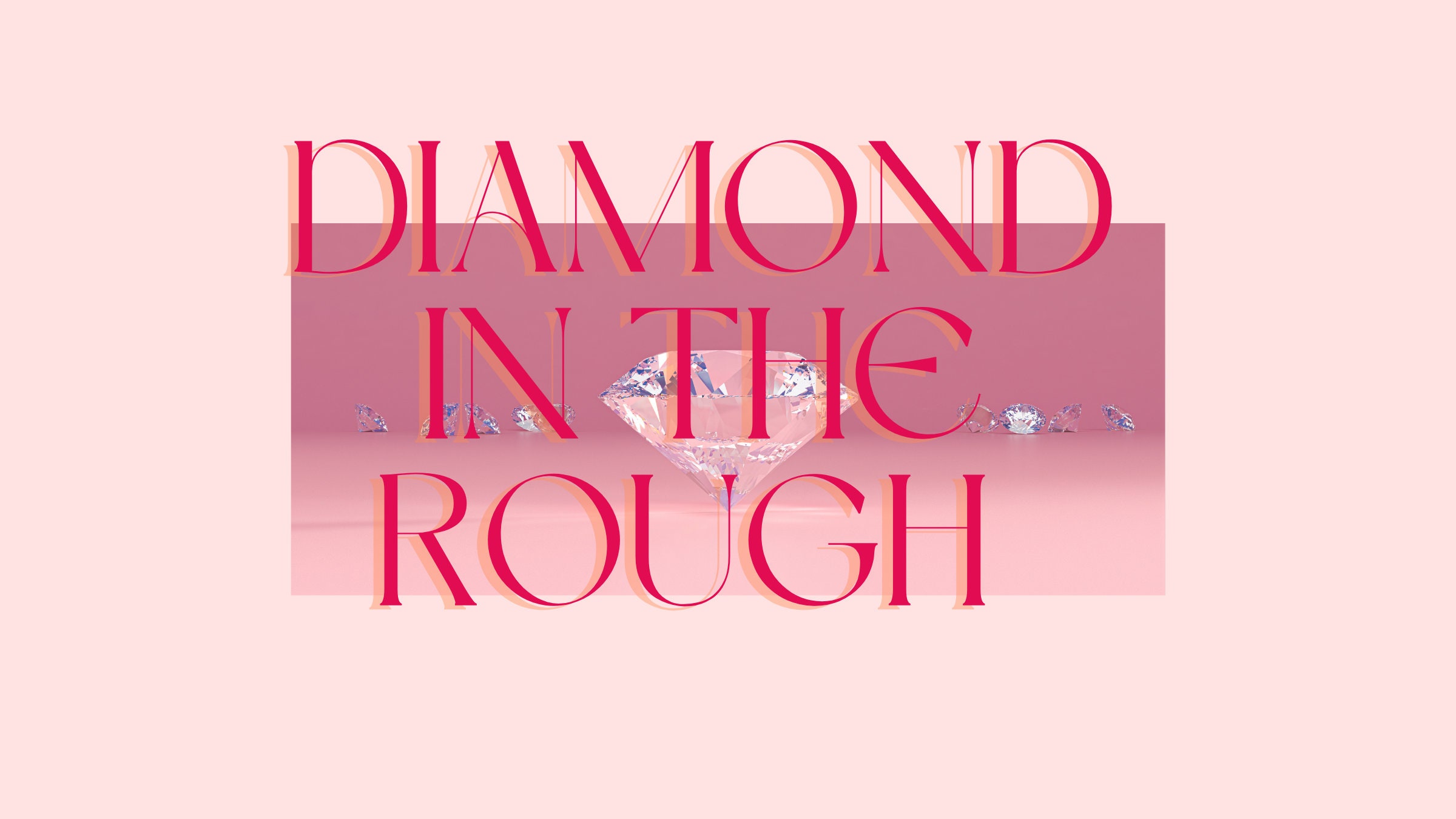 Pink Digital Computer Wallpapers (set of 3) - Etsy