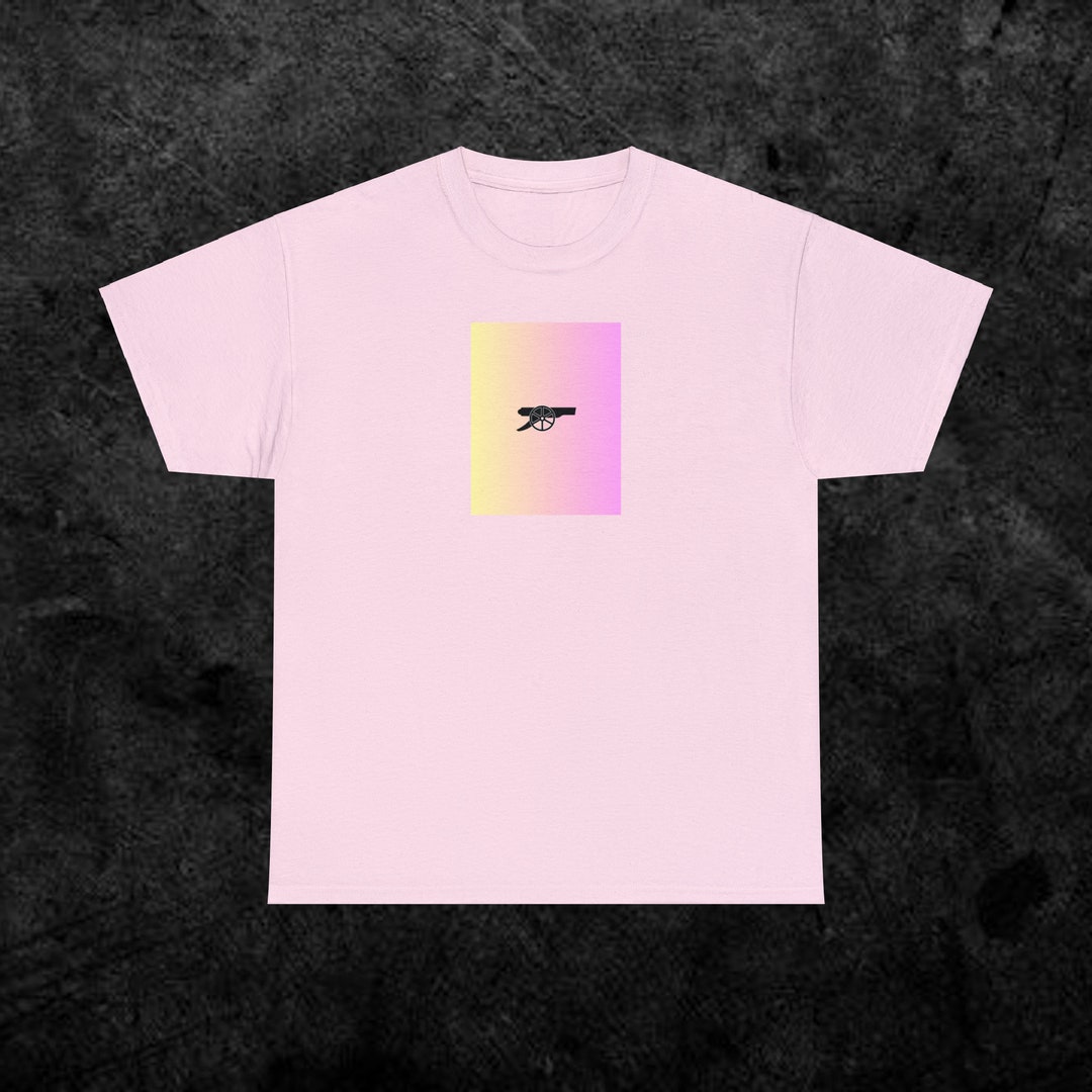 Pink Arsenal Women Men Fan T-shirt Stylishly Sporting Gunners' Pride - Etsy