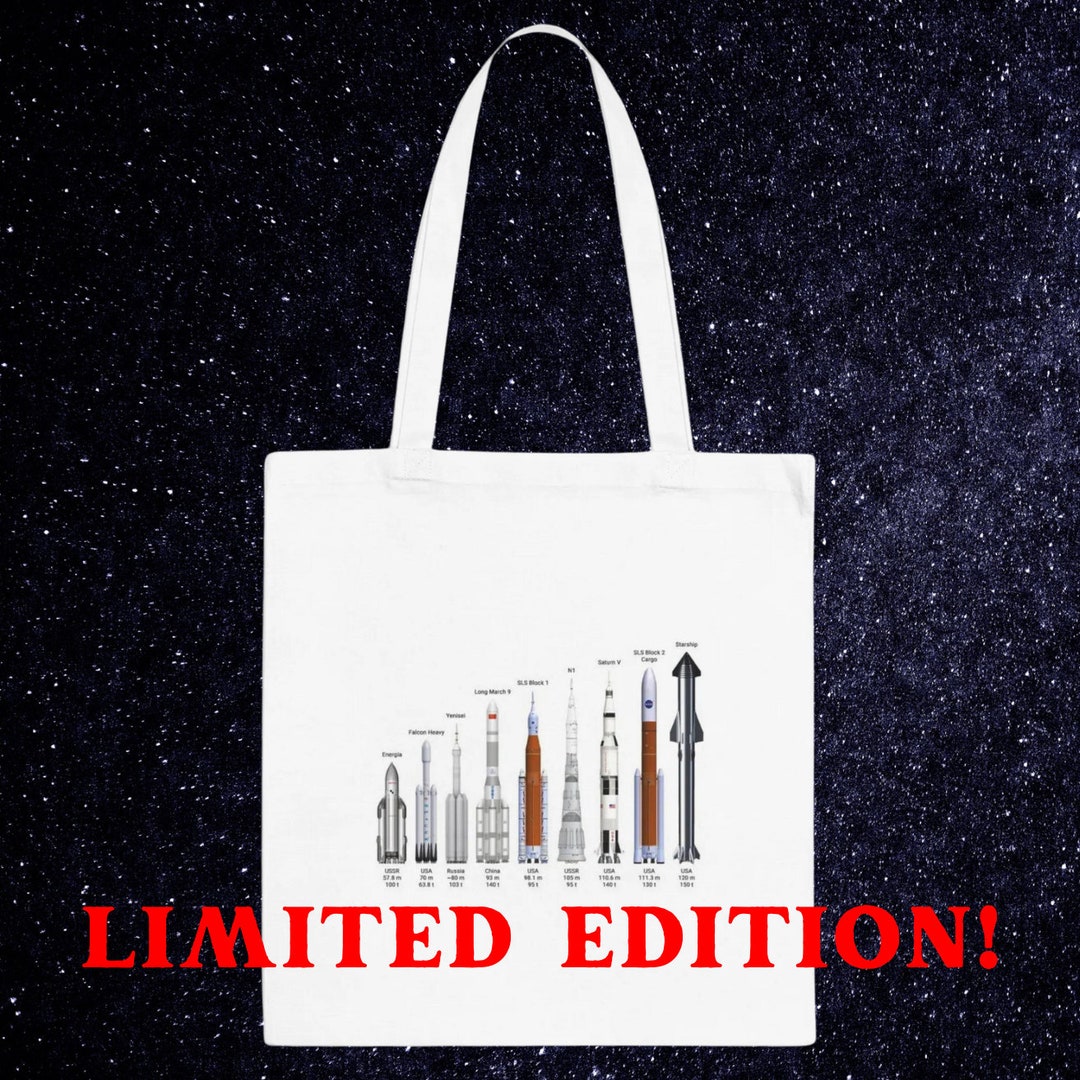 Rockets of the World Nasa Starship Spacex Shopping Tote Bag - Etsy