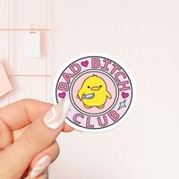 Adorable Duck Sticker Quack Quack - Etsy