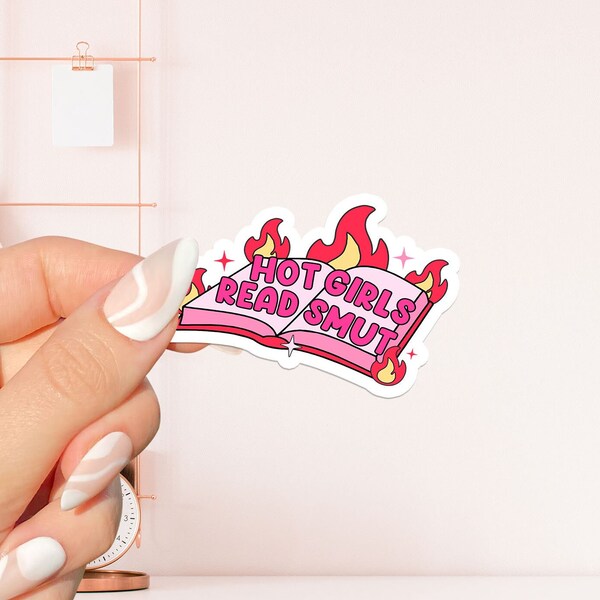 Hot Girls Read Sticker Pack - Etsy
