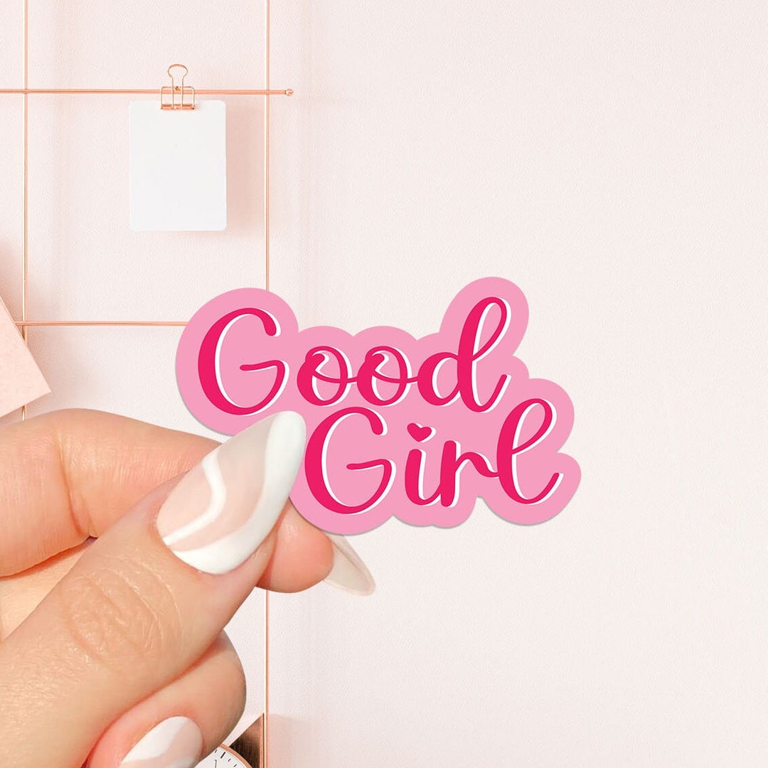 Good Girl Sticker , Bookish Sticker, Book Lover Gift, Bookish Merch ...