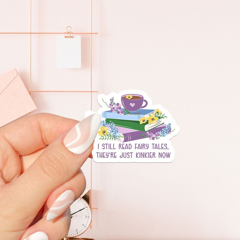 Bookish Stickers - Etsy