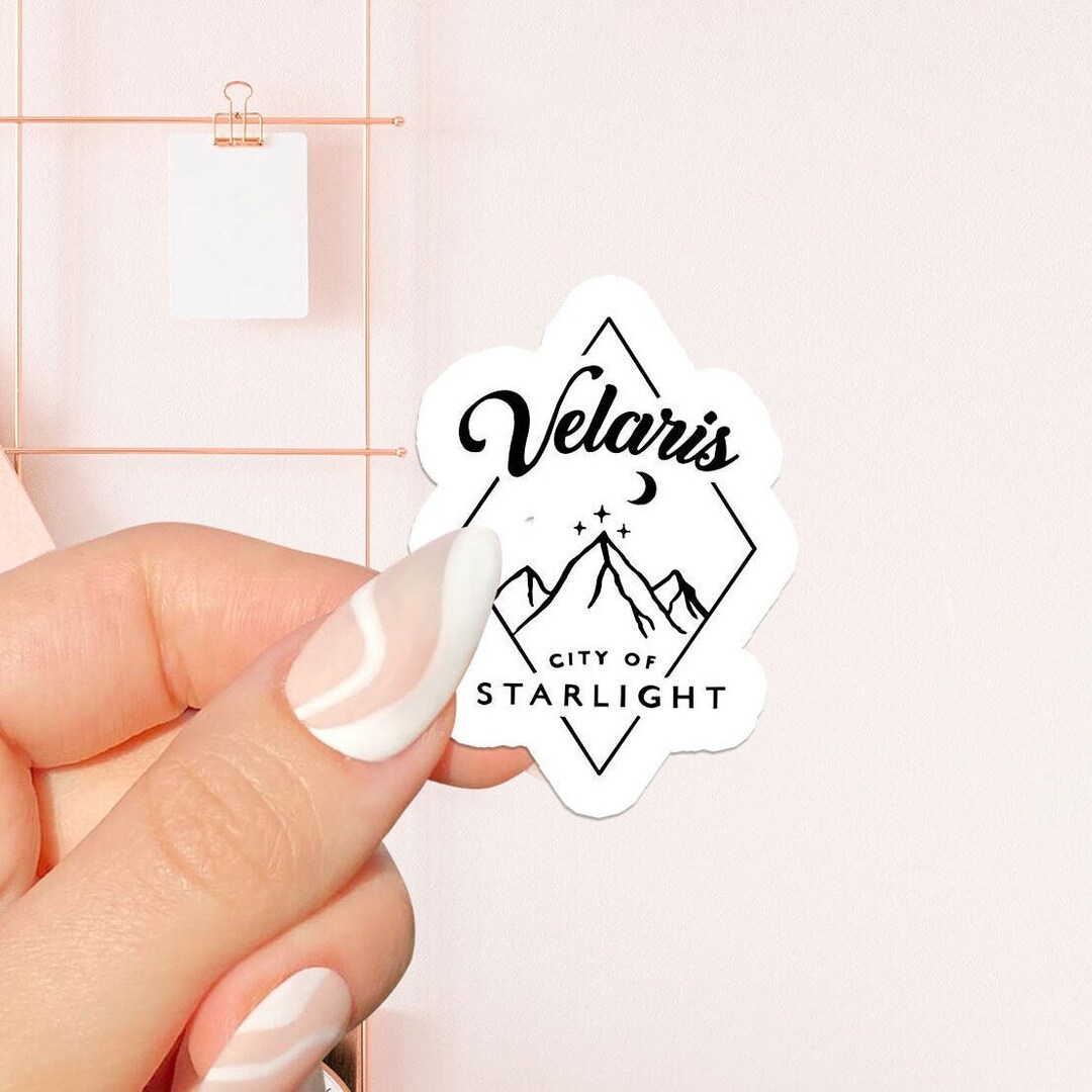 Velaris Sticker, Bookish Sticker, Book Lover Gift, Bookish Merch ...