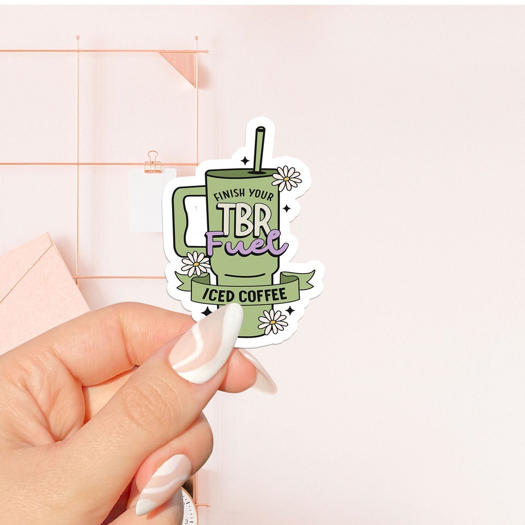 Finish Your TBR Sticker, Bookish Sticker, Book Lover Gift, Bookish ...