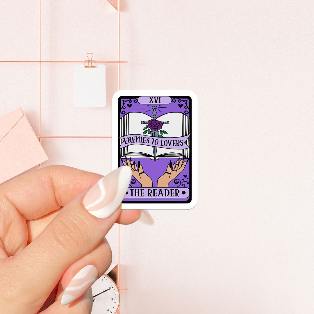 The Reader Sticker , Bookish Sticker, Book Lover Gift, Bookish Merch ...