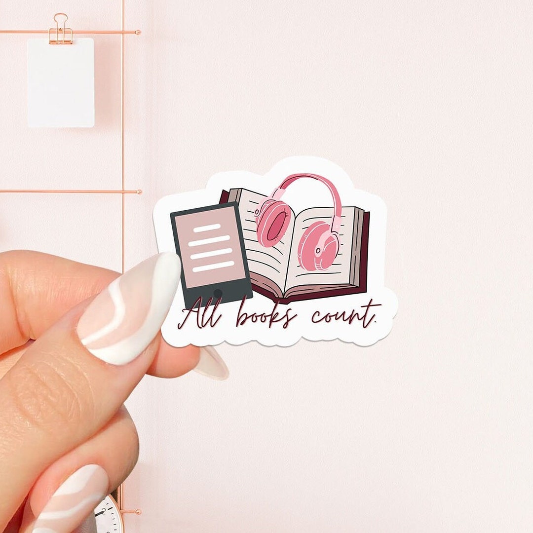 All Books Sticker, Bookish Sticker, Book Lover Gift, Bookish Merch ...