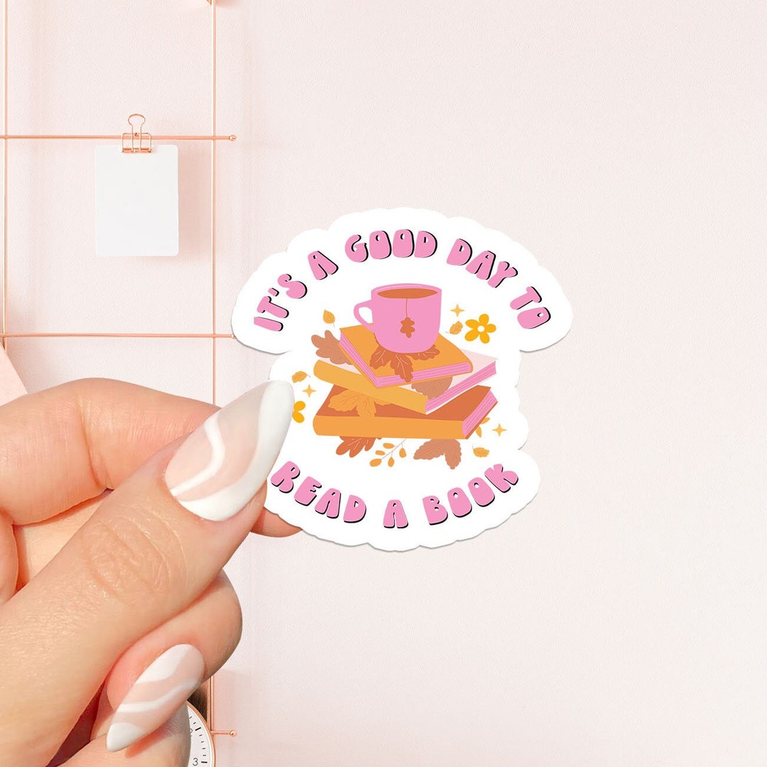 It's a Good Day Sticker, Bookish Sticker, Book Lover Gift, Bookish ...