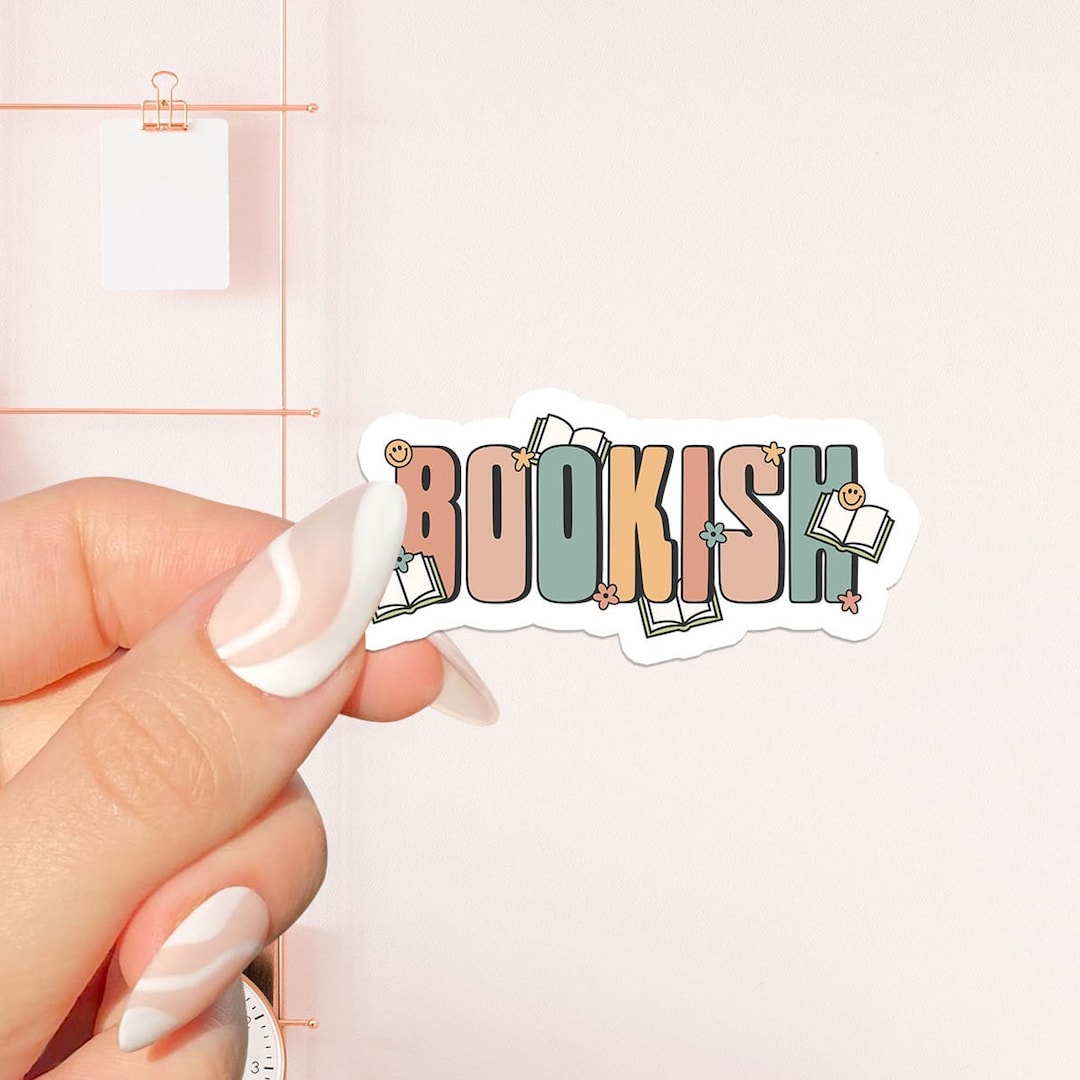 Bookish Sticker Bookish Sticker Book Lover Gift Bookish - Etsy