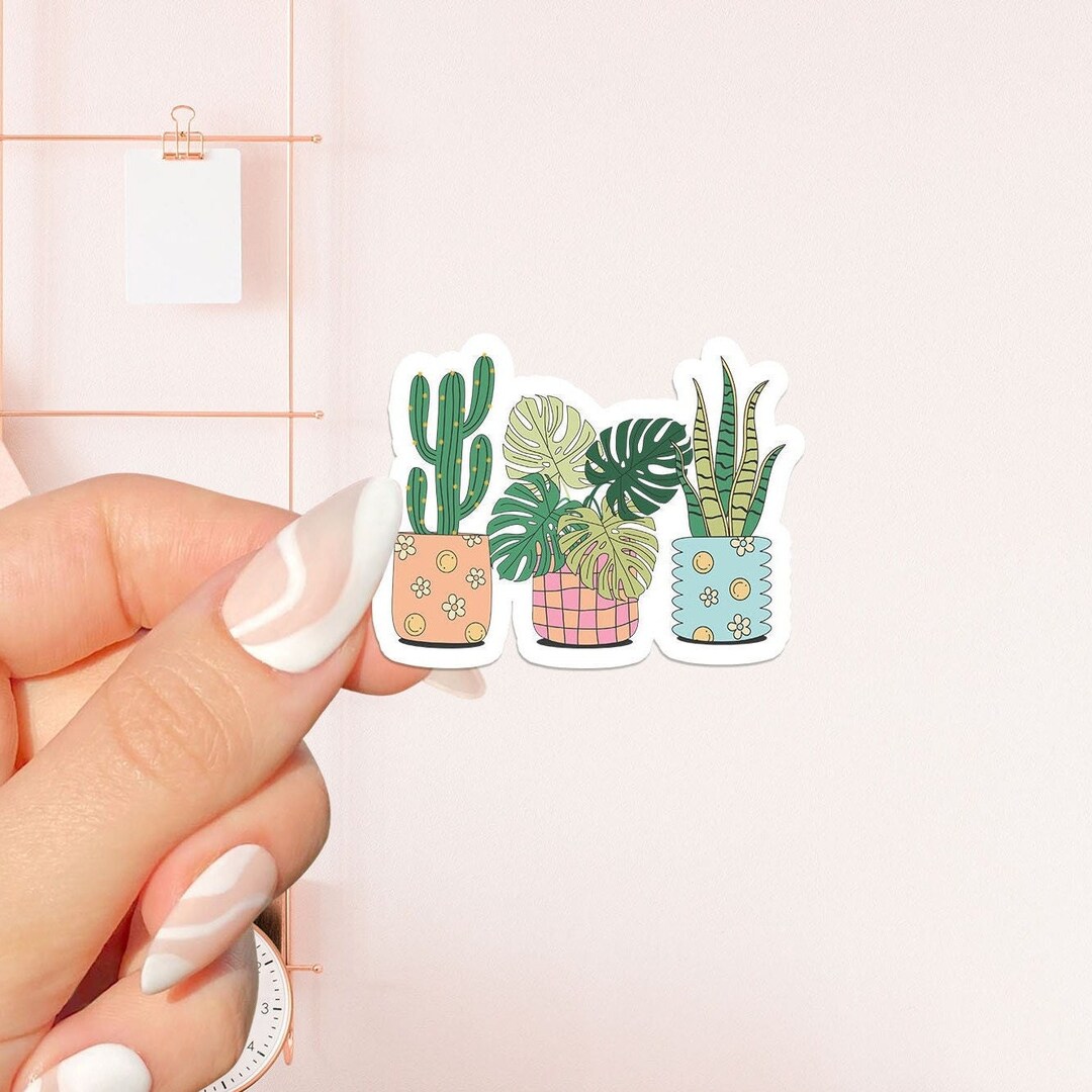 Plants Lover Sticker, Bookish Sticker, Book Lover Gift,bookish Merch ...