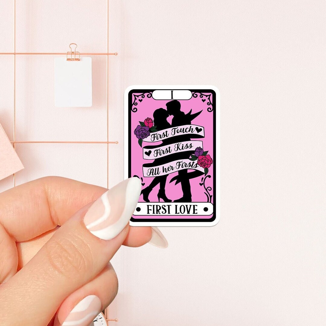 First Love Sticker, Bookish Sticker, Book Lover Gift, Bookish Merch ...