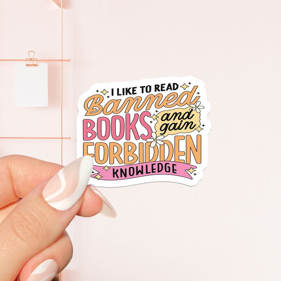 I Like to Read Sticker, Bookish Sticker, Book Lover Gift, Bookish Merch ...
