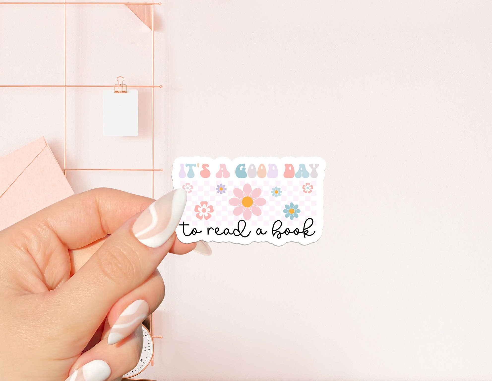 It's a Good Day Sticker Bookish Sticker Book Lover Gift - Etsy