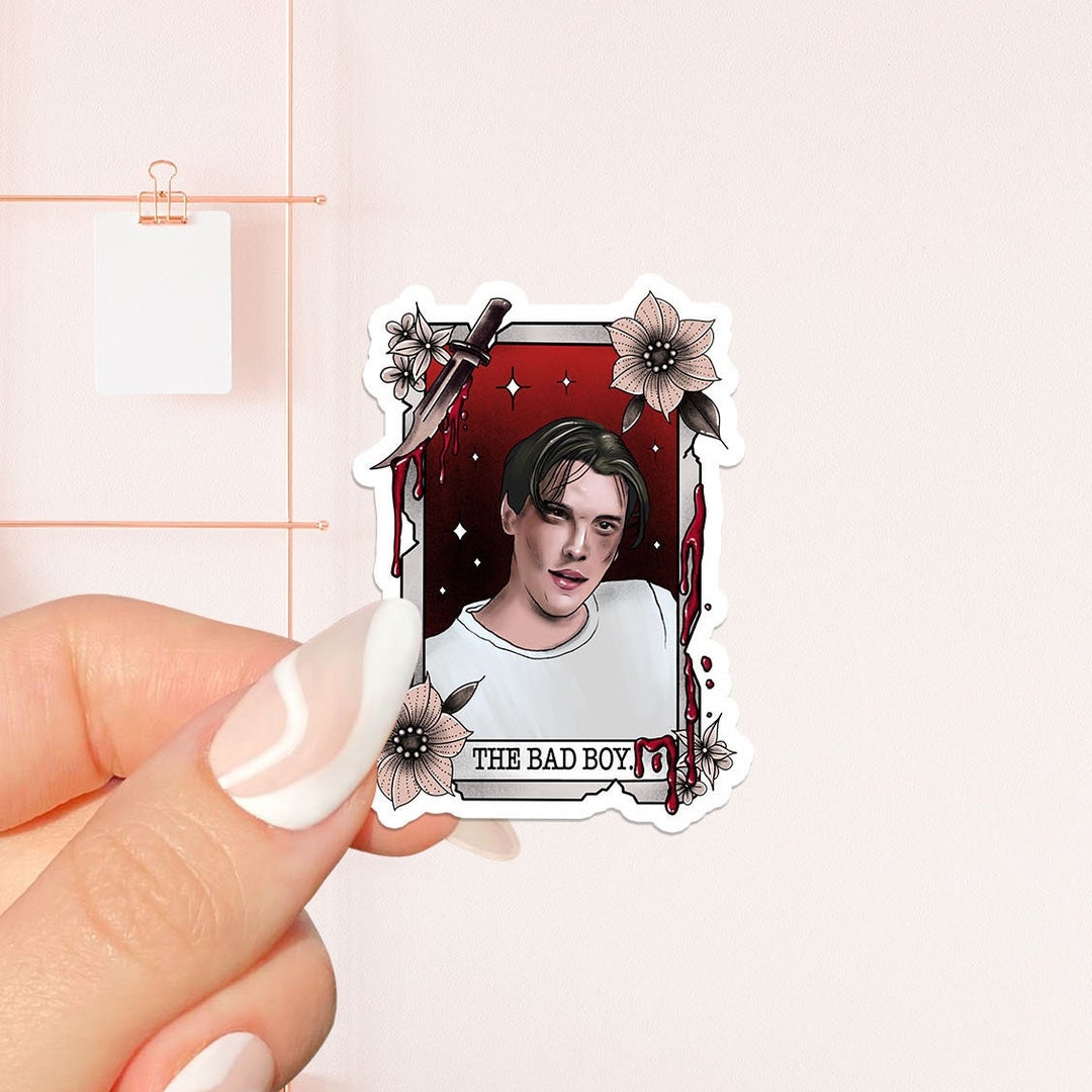 The Bad Boy Sticker, Bookish Sticker, Book Lover Gift, Bookish Merch ...