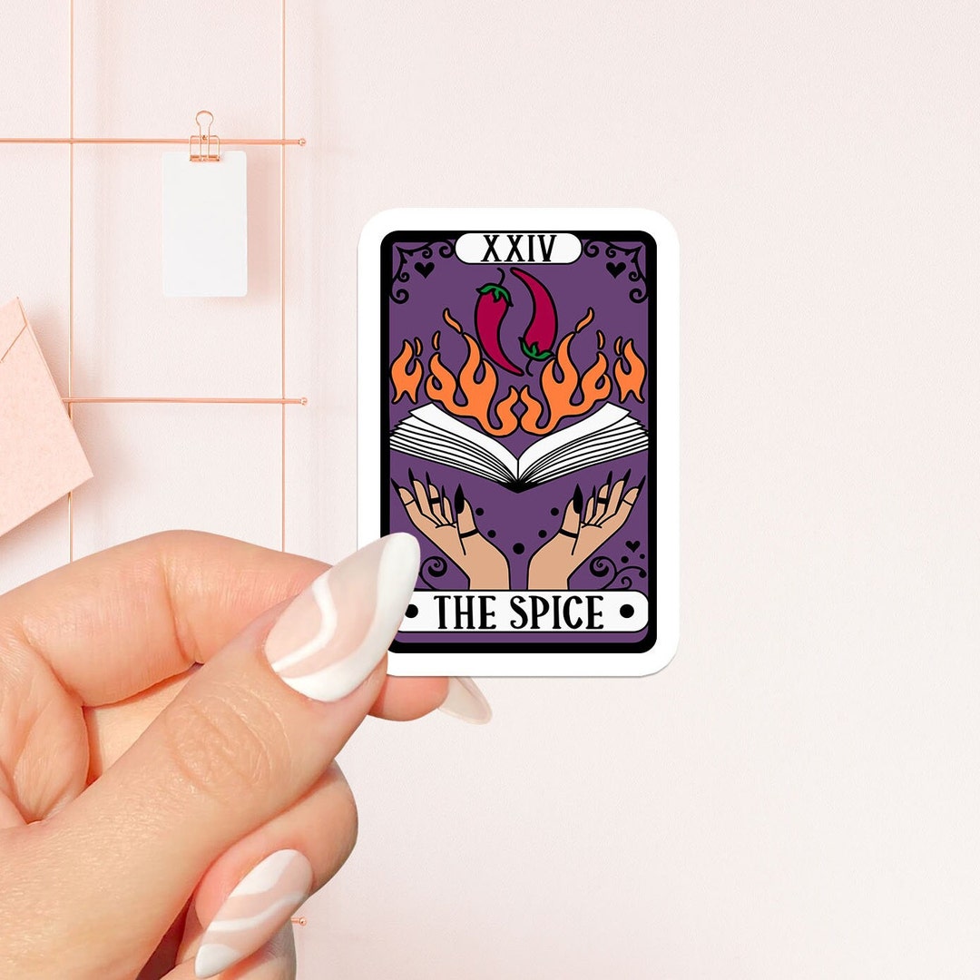 The Spice Sticker, Bookish Sticker, Book Lover Gift, Bookish Merch ...