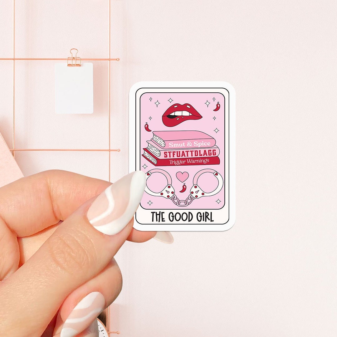 The Good Girl Sticker, Bookish Sticker, Book Lover Gift, Bookish Merch ...