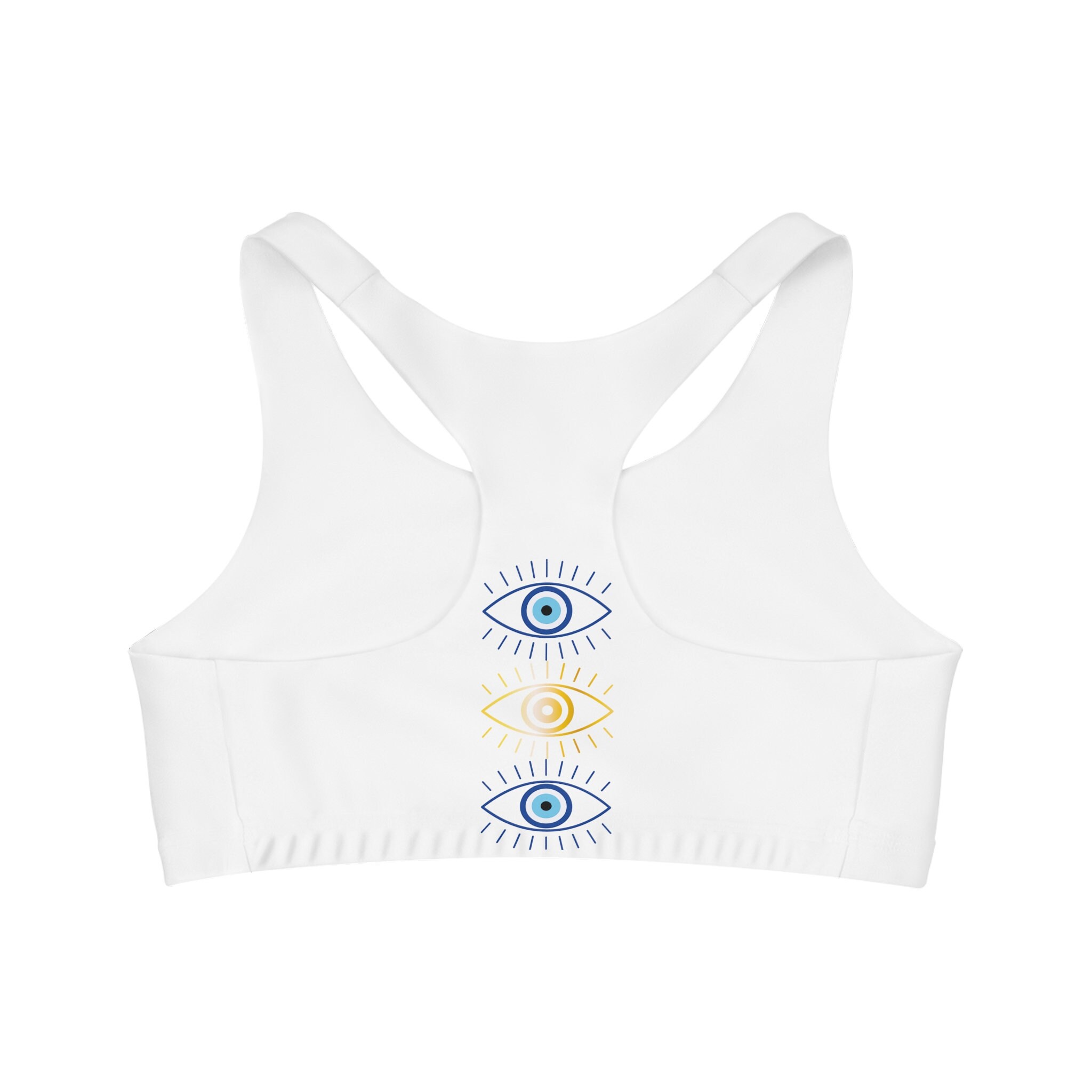 Evil Eye Seamless Sports Bra (AOP) - Etsy