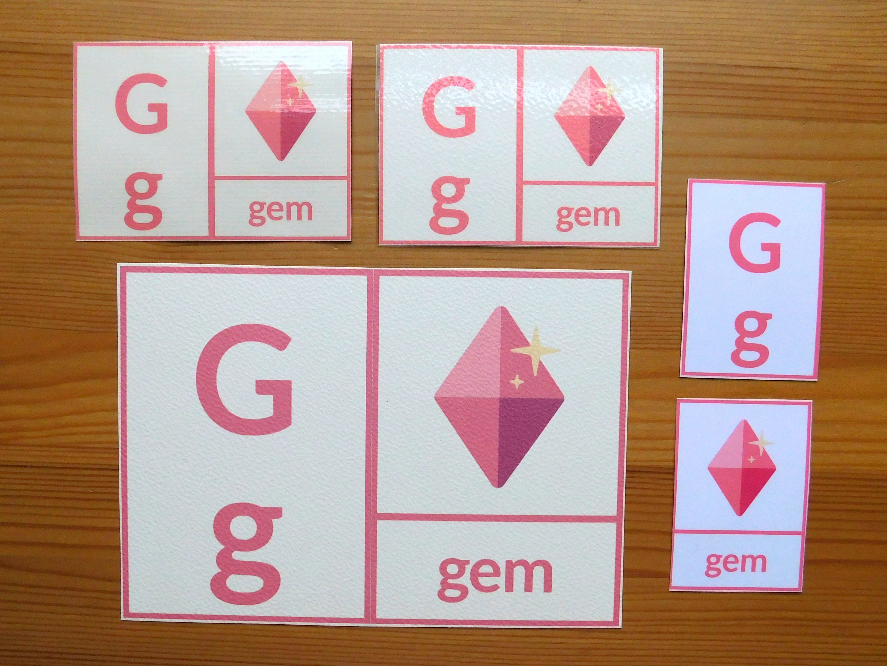 Printable Alphabet Cards | Fashcards, English Learning for Kids ...