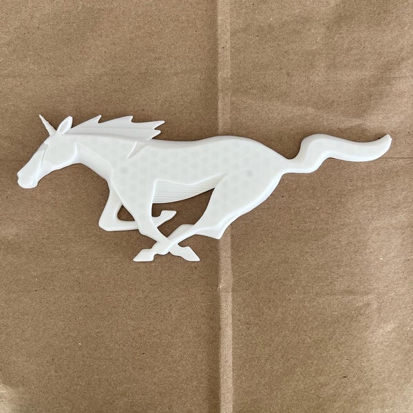 Blue Mustang Emblem - Etsy
