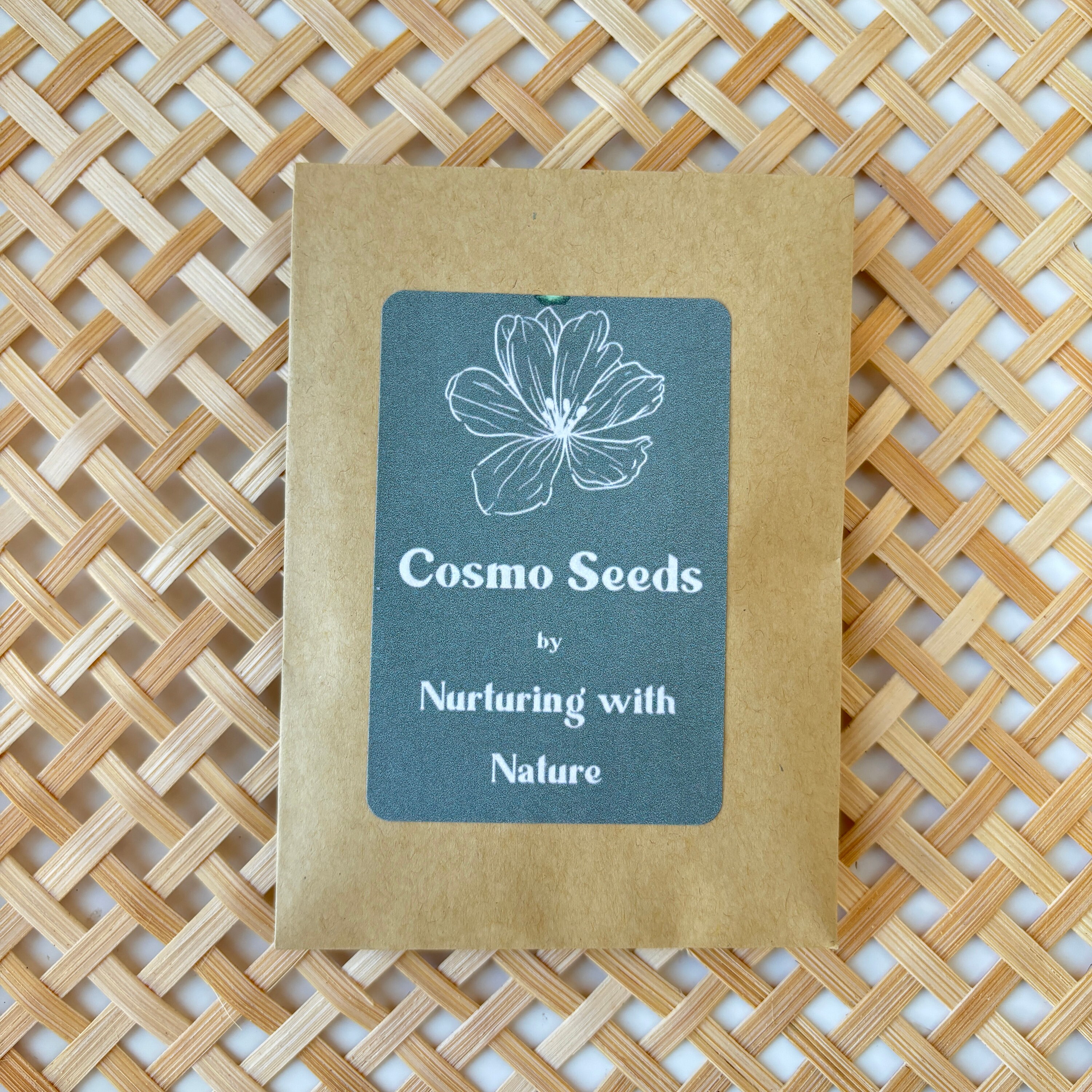 Cosmo Flower Seed Packet-flower Seeds-small Gift - Etsy