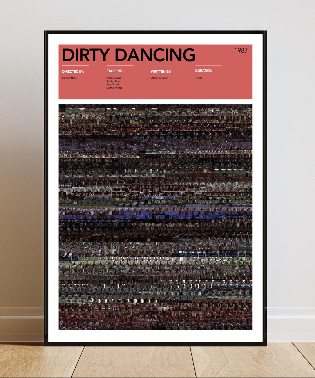 Dirty Dancing Film Matrix Poster | Movie Art Print - Etsy UK