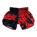 Red Muay Thai Shorts - Etsy
