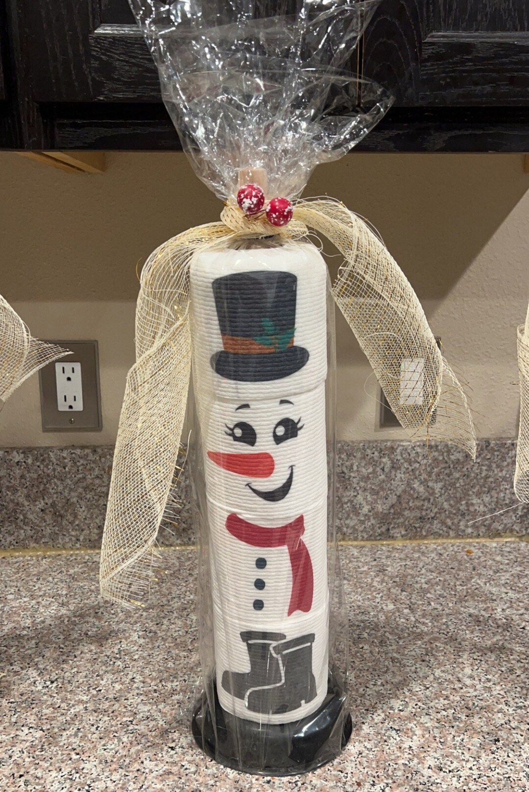 Snowman Paperroll Decor - Etsy