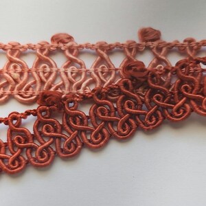 0.75"-rust & Rose Braided Gimp Trim(sold by the Yard) - Etsy