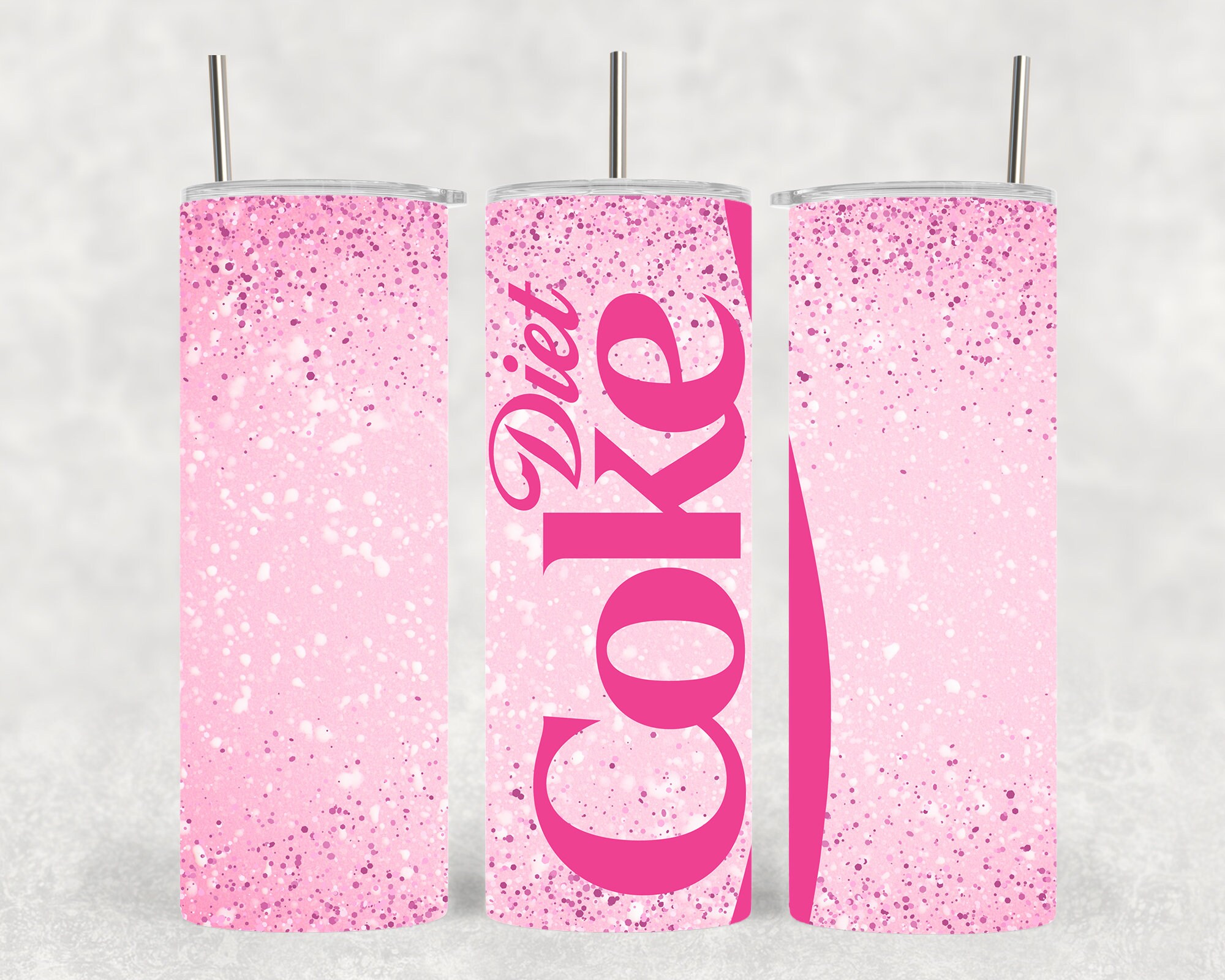 Pink Coca Cola 20oz Tumbler - Etsy