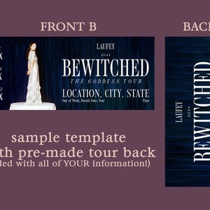 Physical Custom Laufey Bewitched Goddess Tour Personalized ...
