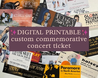 Digital Printable Custom Laufey Bewitched Tour Commemorative Concert ...