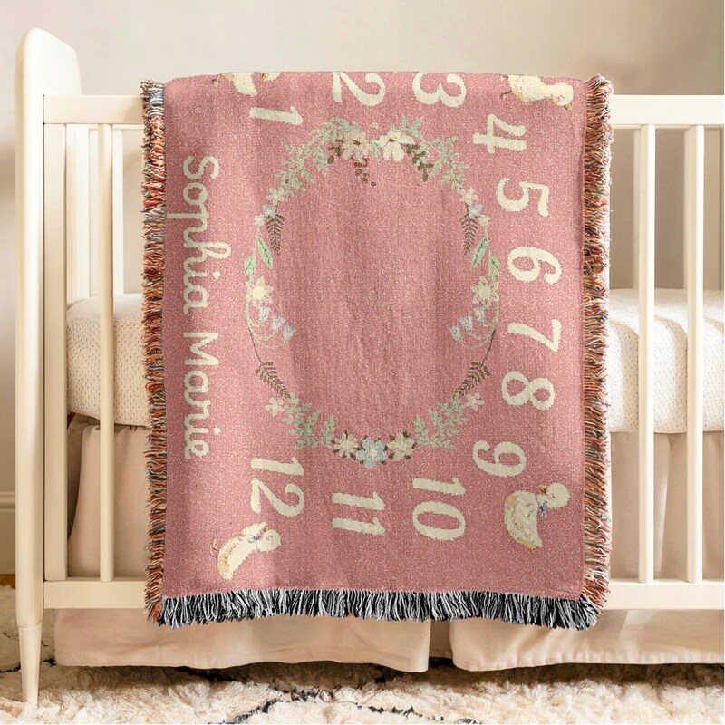 Milestone Blanket - Etsy