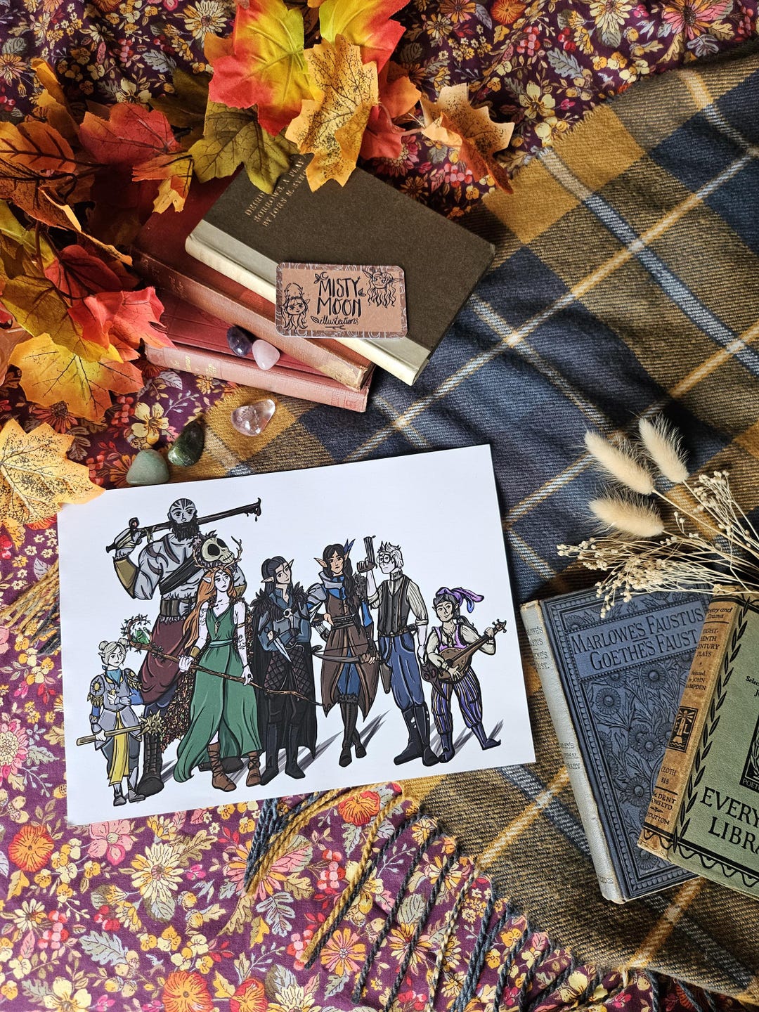Vox Machina A4 Art Print - Inspired by Critical Role - Etsy
