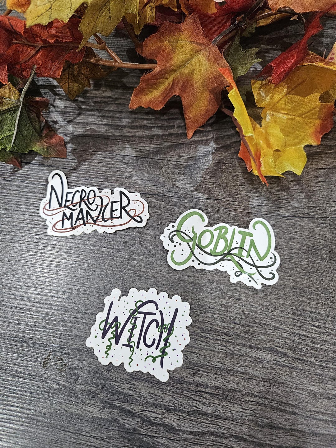 Goblin / Witch / Necromancer - Vinyl Sticker - Etsy