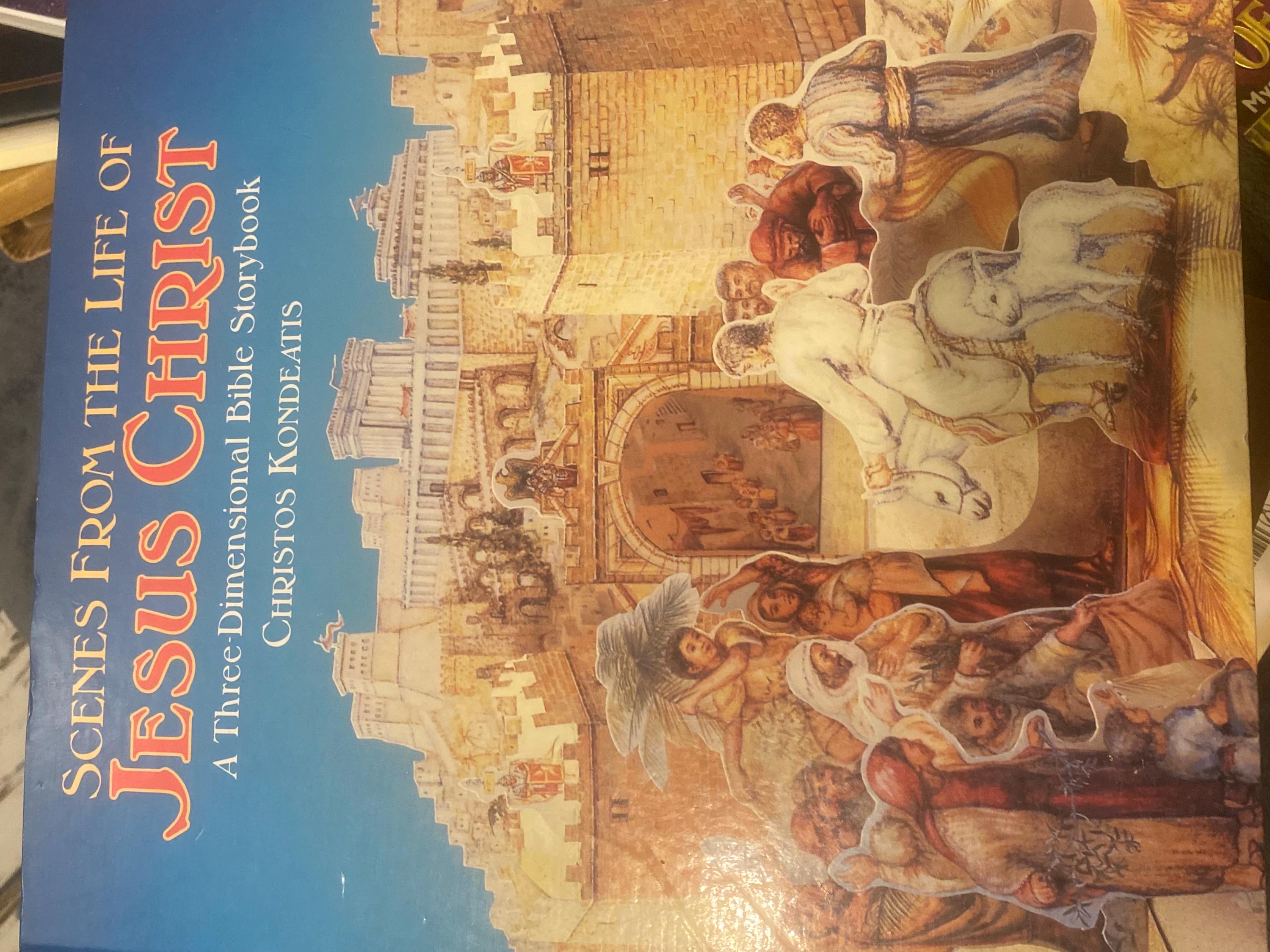 Jesus Christ Pop up Book - Etsy