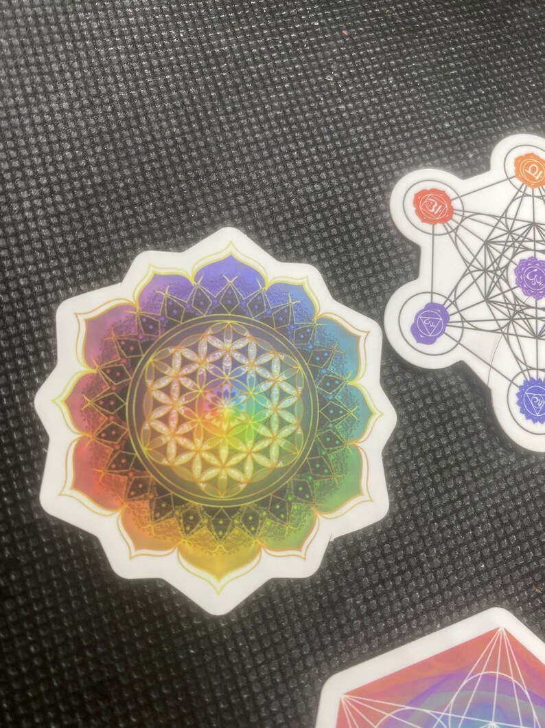 Sacred Geometry Sticker Set - Etsy
