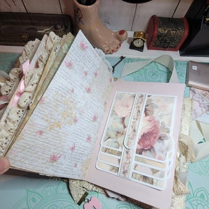 Shabby Chic Junk Journal - Etsy