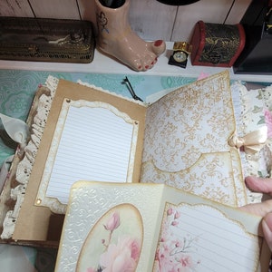 Shabby Chic Junk Journal - Etsy