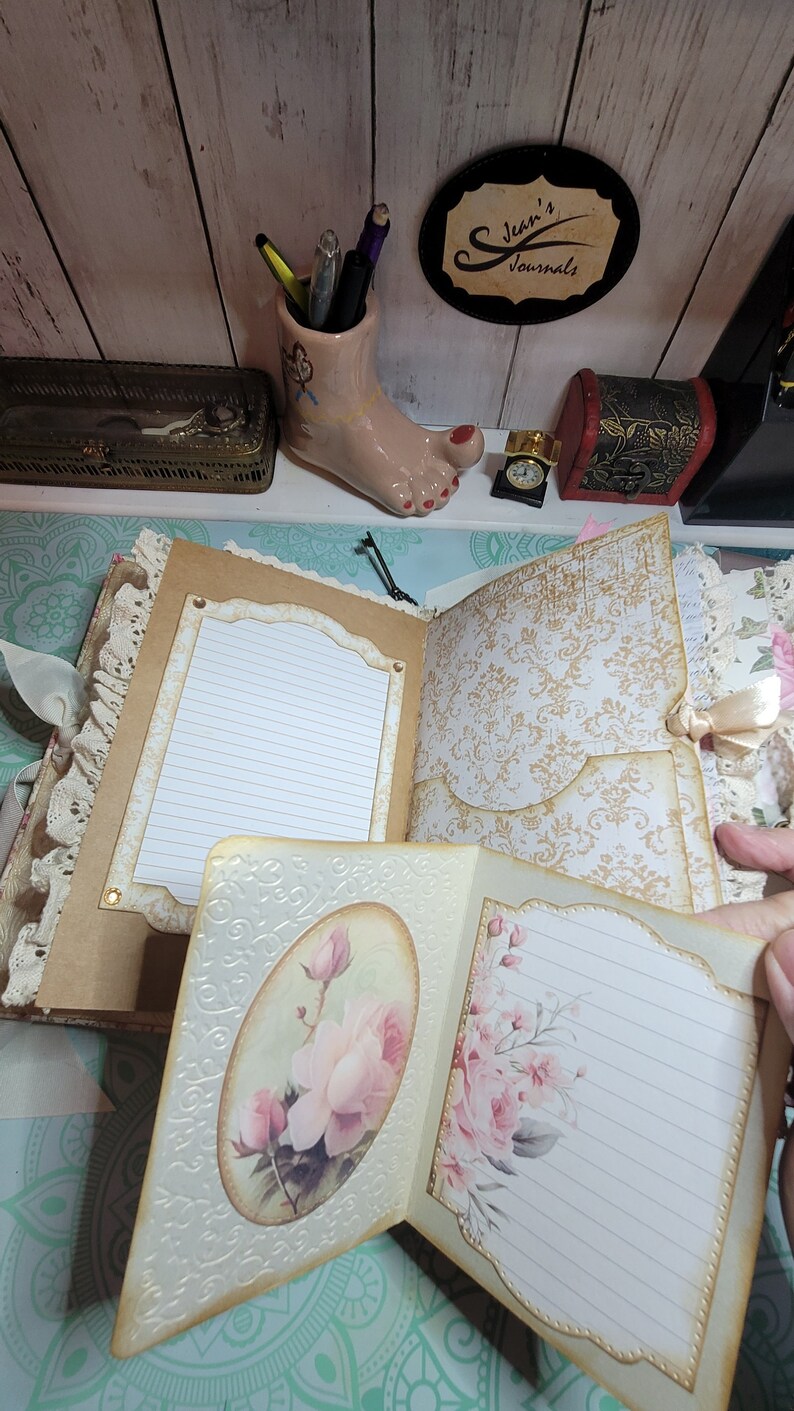 Shabby Chic Junk Journal - Etsy